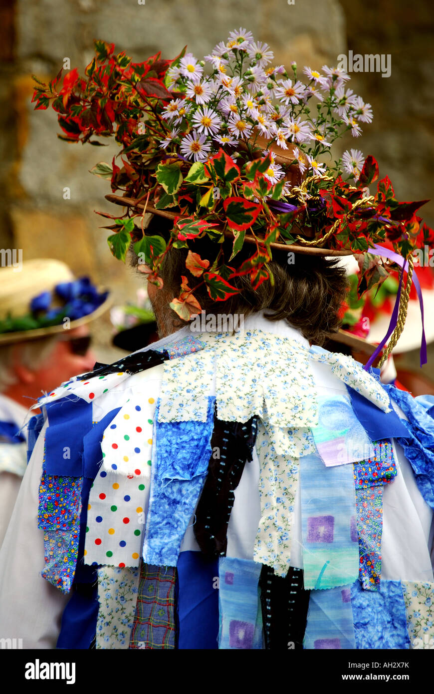 Male Morris Dancer, St Lawrence Church, High Street, Chobham, Surrey ...