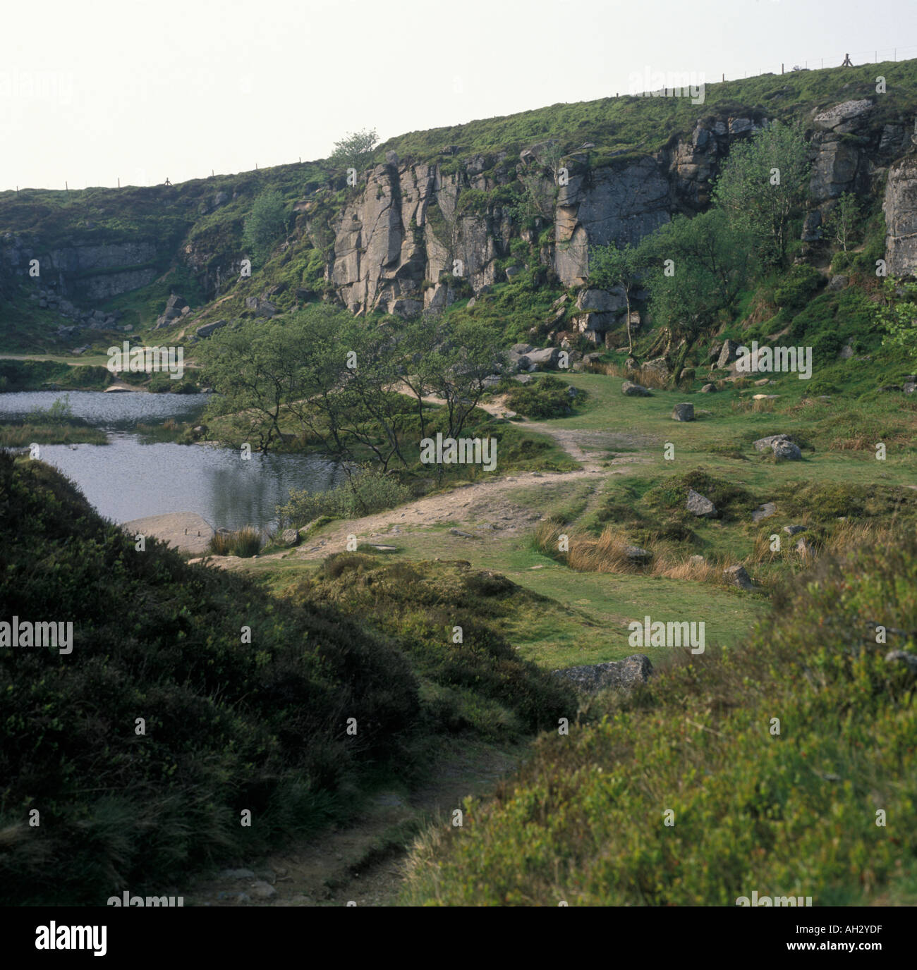 Haytor quarry dartmoor hi-res stock photography and images - Alamy