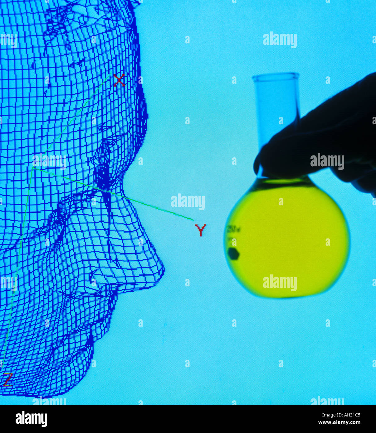 Face beaker hi-res stock photography and images - Alamy