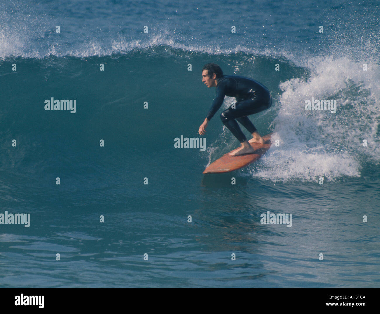 man surfing in ocean Stock Photo - Alamy