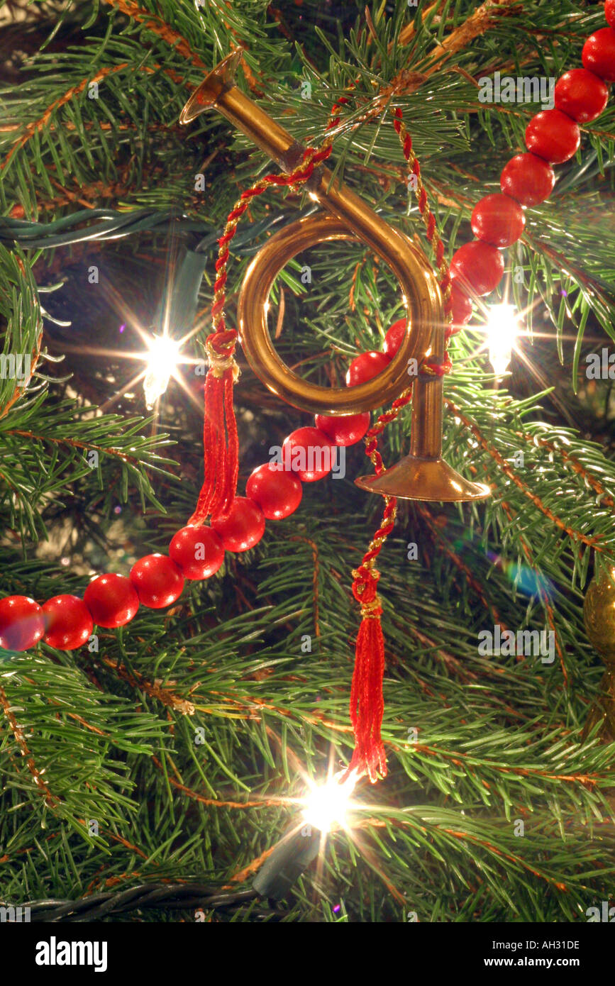 Horn ornament hi-res stock photography and images - Alamy