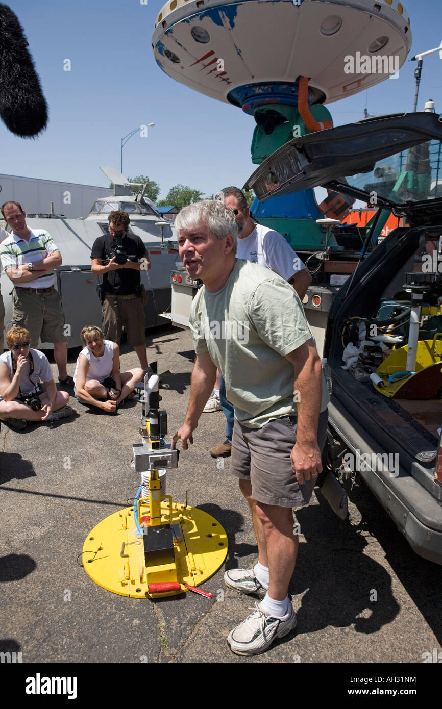 Dr Josh Wurman of The Center For Severe Weather Research (CSWR) talks ...