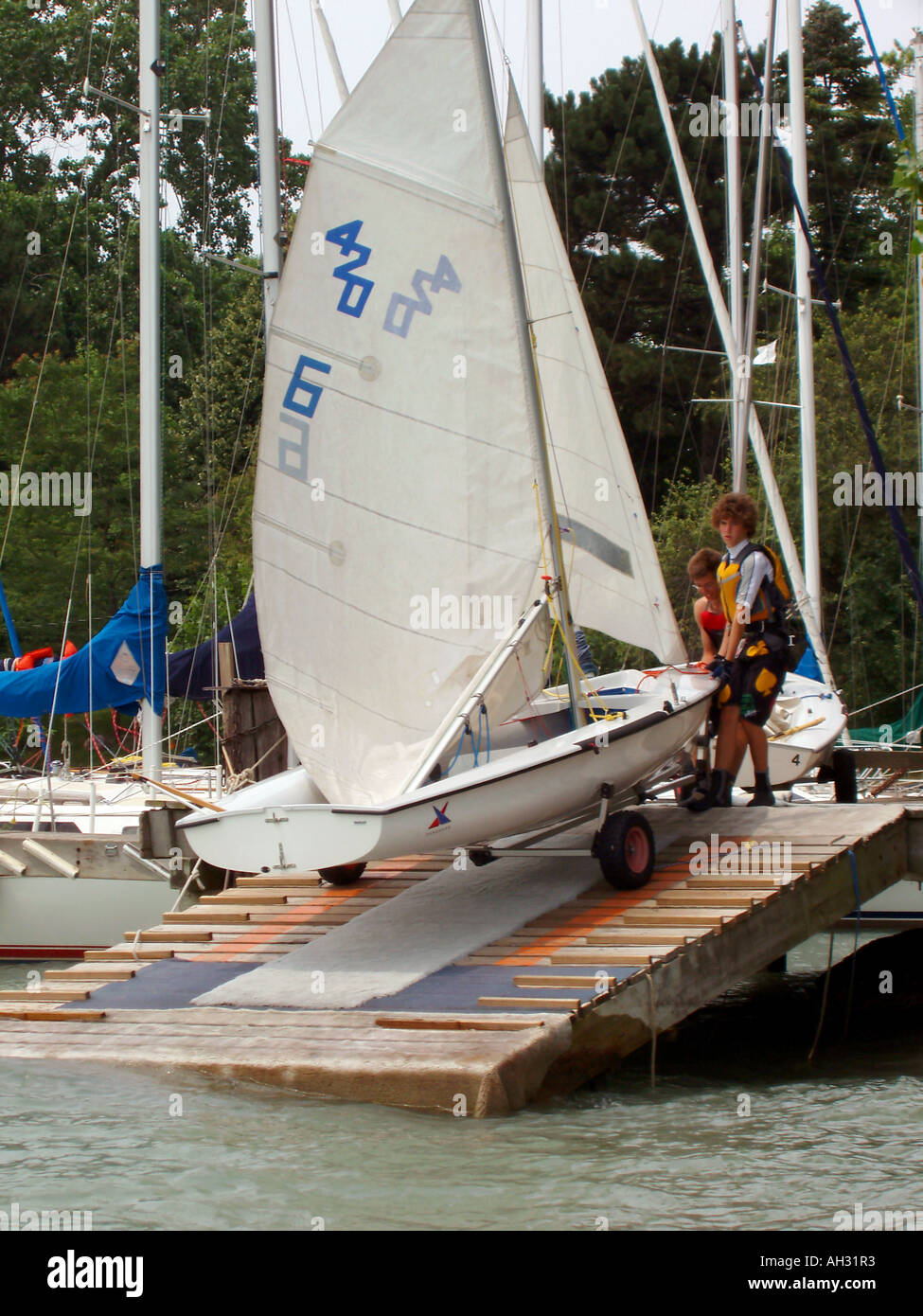 Launching pier hi-res stock photography and images - Alamy