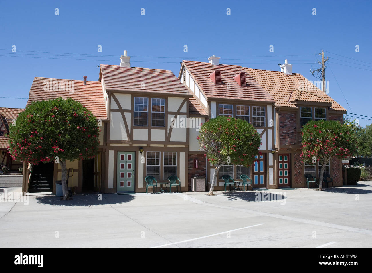 Danish Town of Solvang California USA Stock Photo - Alamy