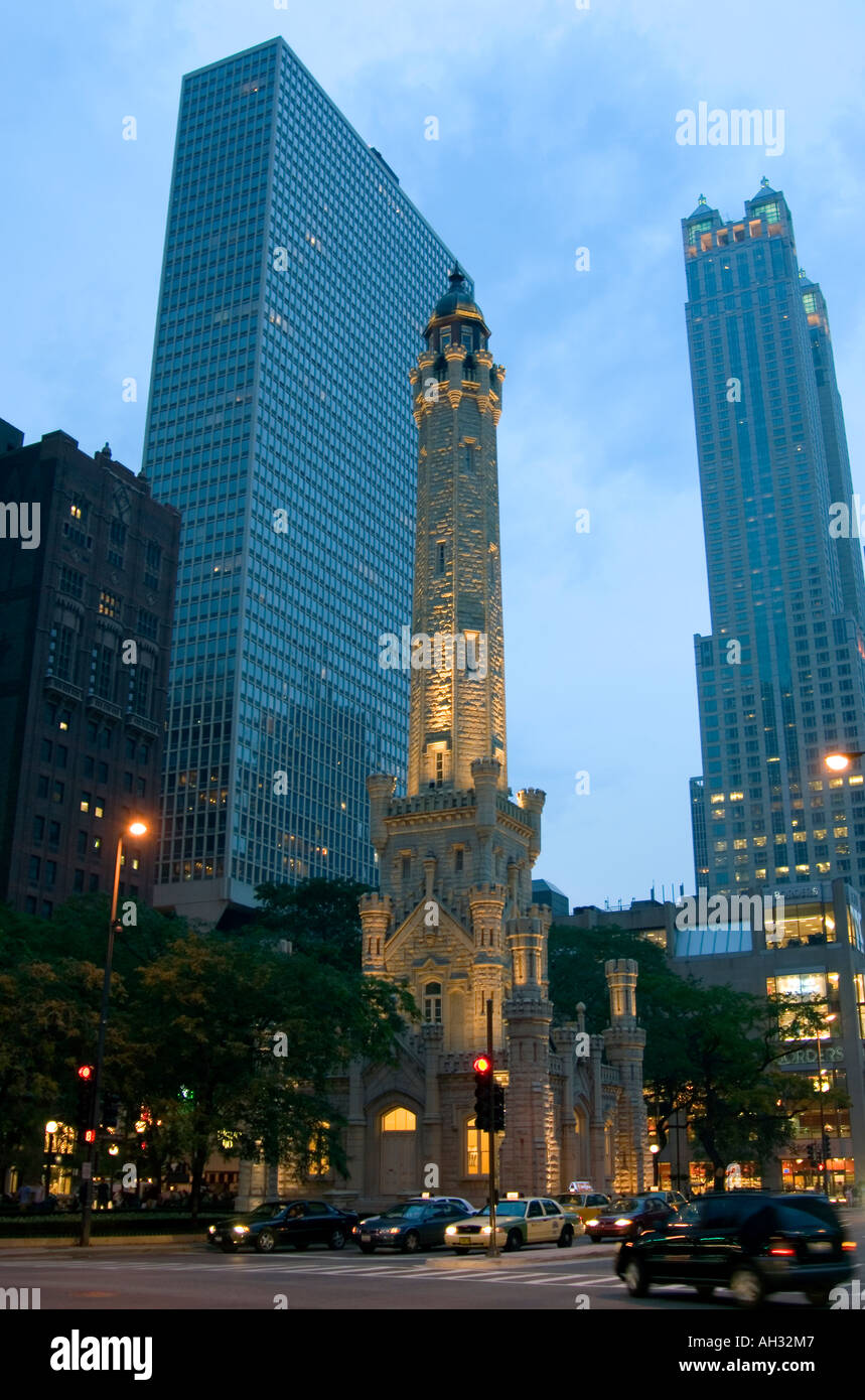 Chicago Water Tower 2 Stock Photo - Alamy