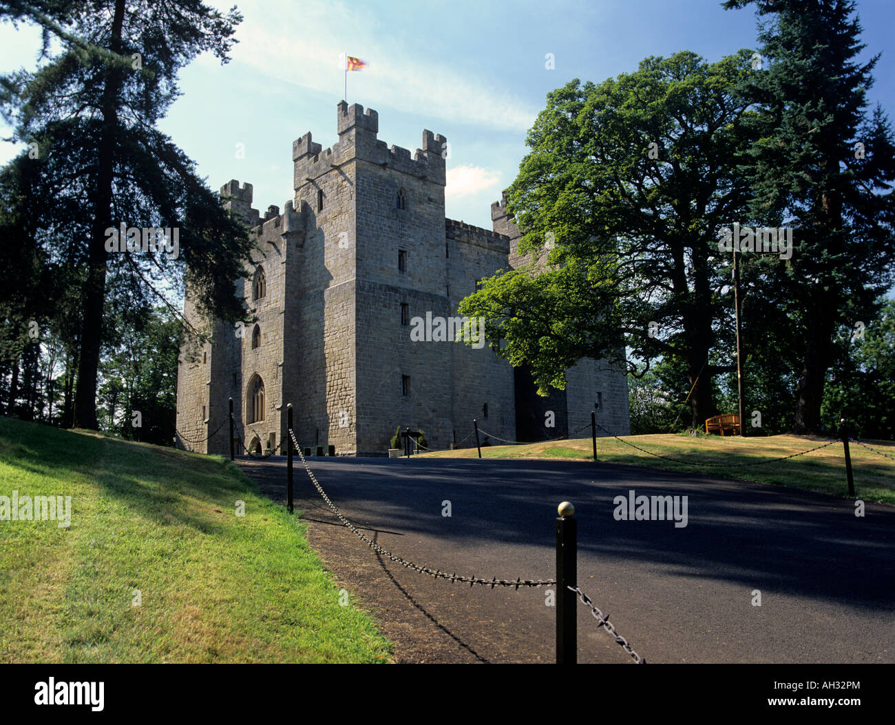 Langley castle northumberland hi-res stock photography and images - Alamy