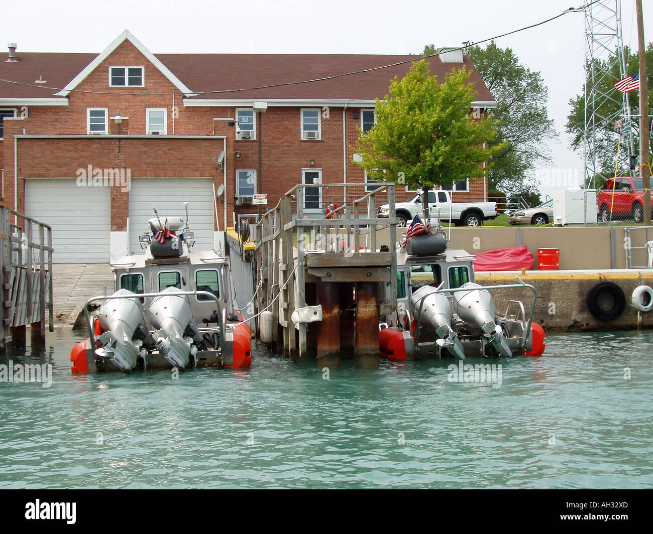 Coast Guard Station Stock Photo - Alamy