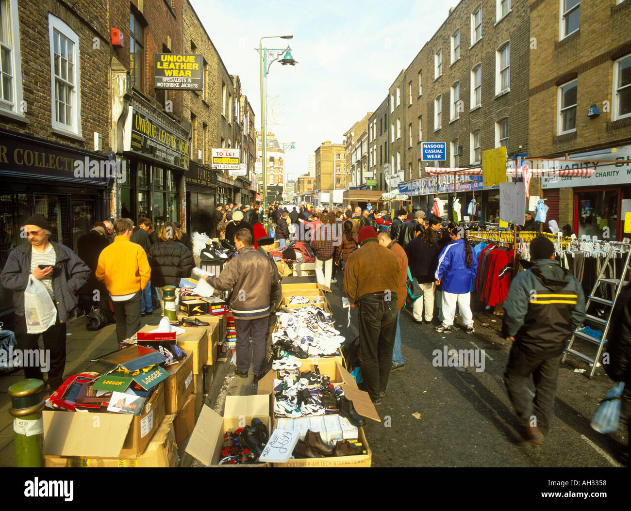 UK London Brick Lane Market Stock Photo - Alamy
