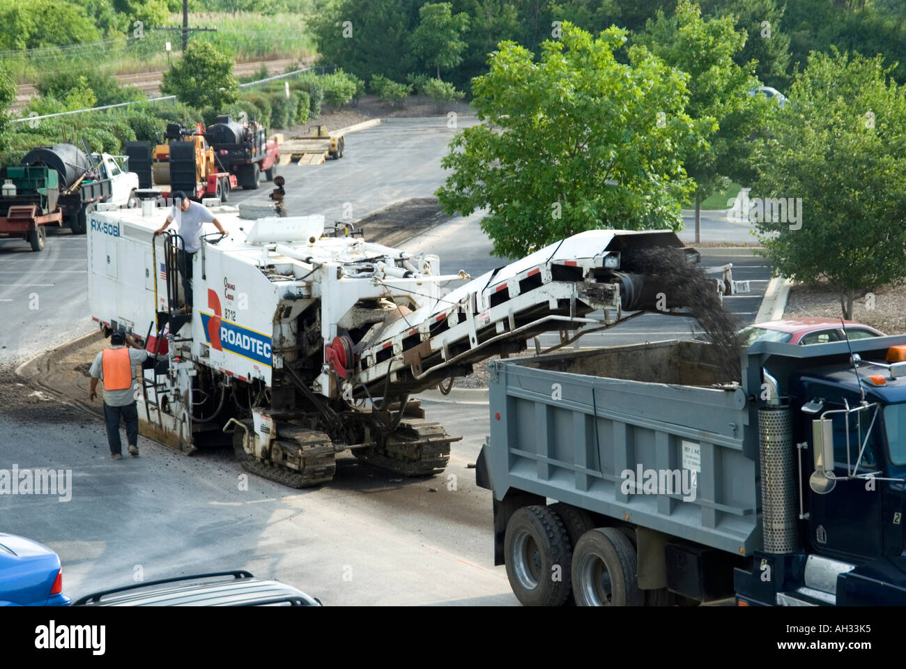 Asphalt Removal 3 Stock Photo - Alamy