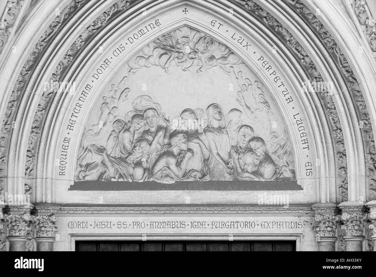 Rome Italy White Church Architecture Stock Photo - Alamy