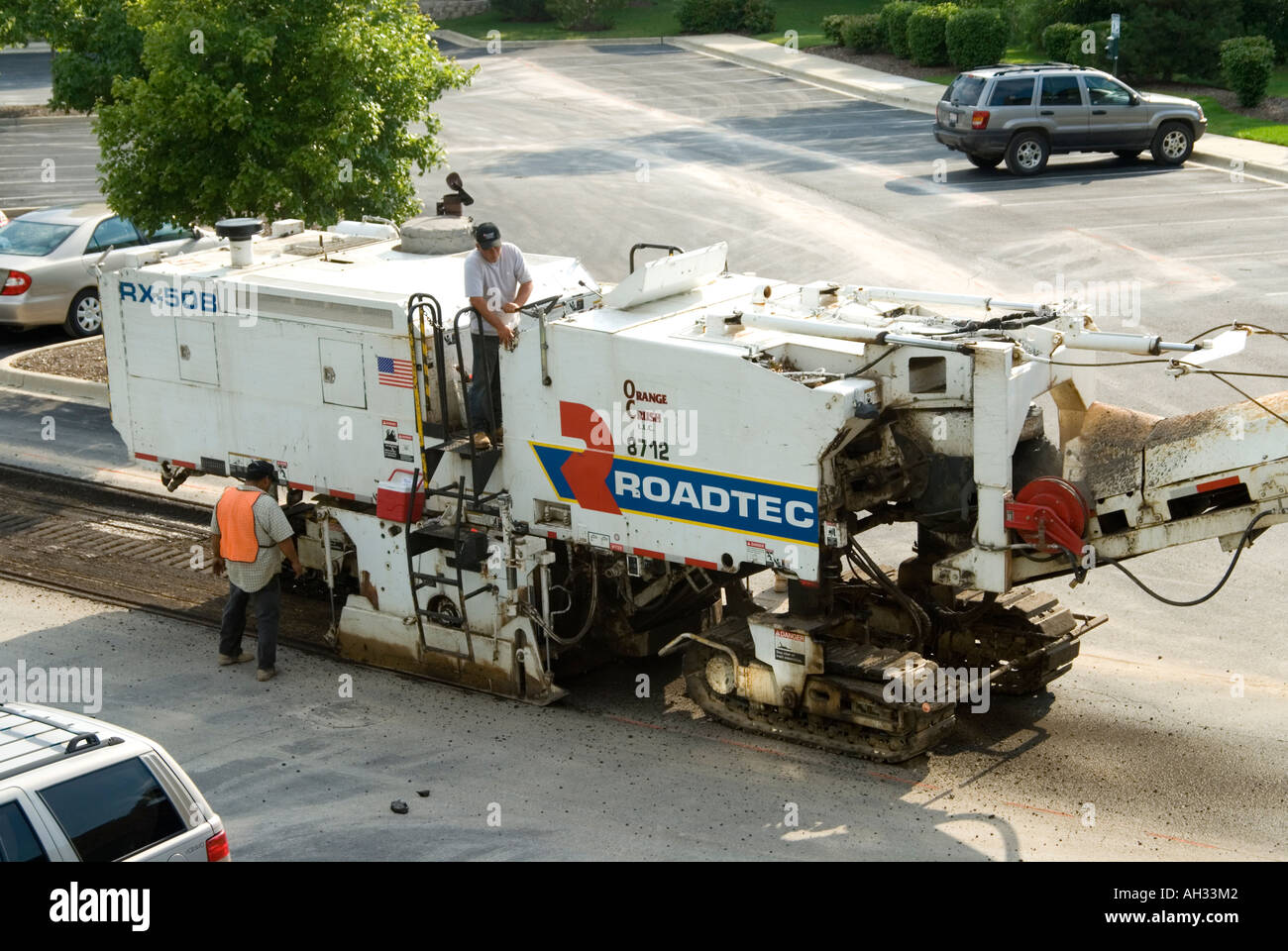 Asphalt Removal 7 Stock Photo - Alamy