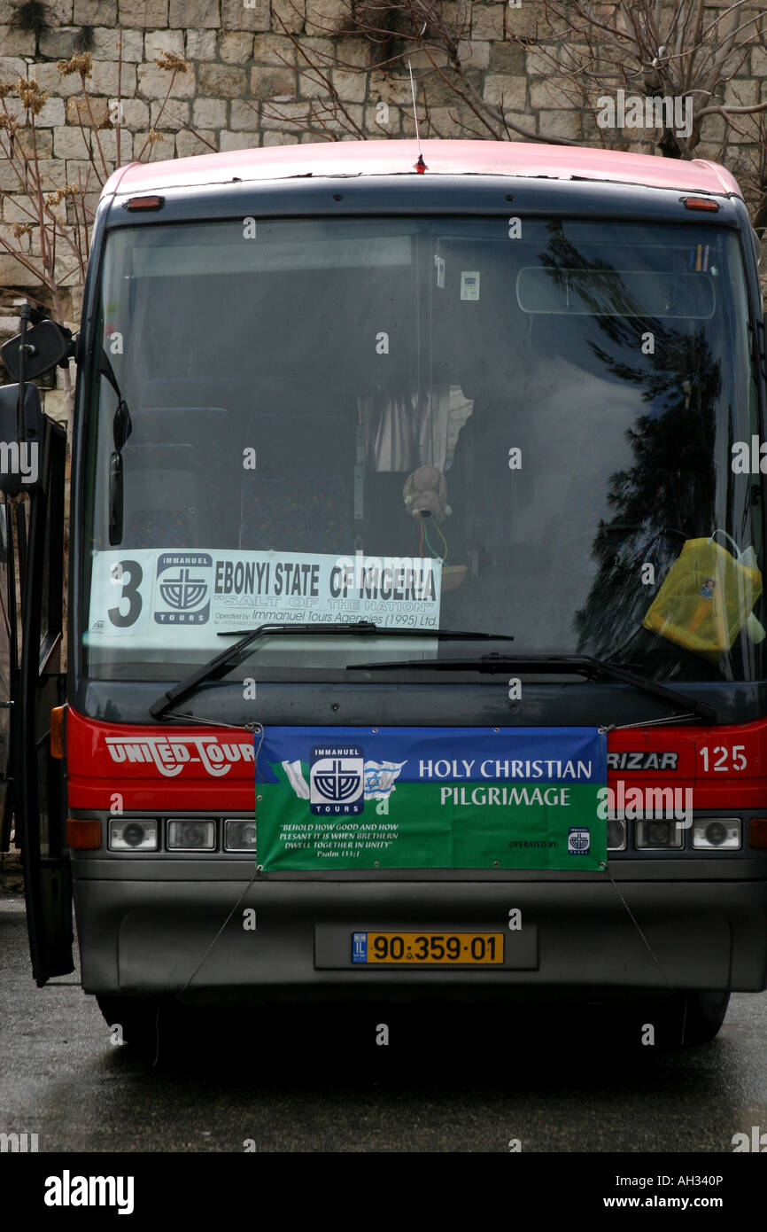 Nigerian christian tour bus in hi-res stock photography and images - Alamy