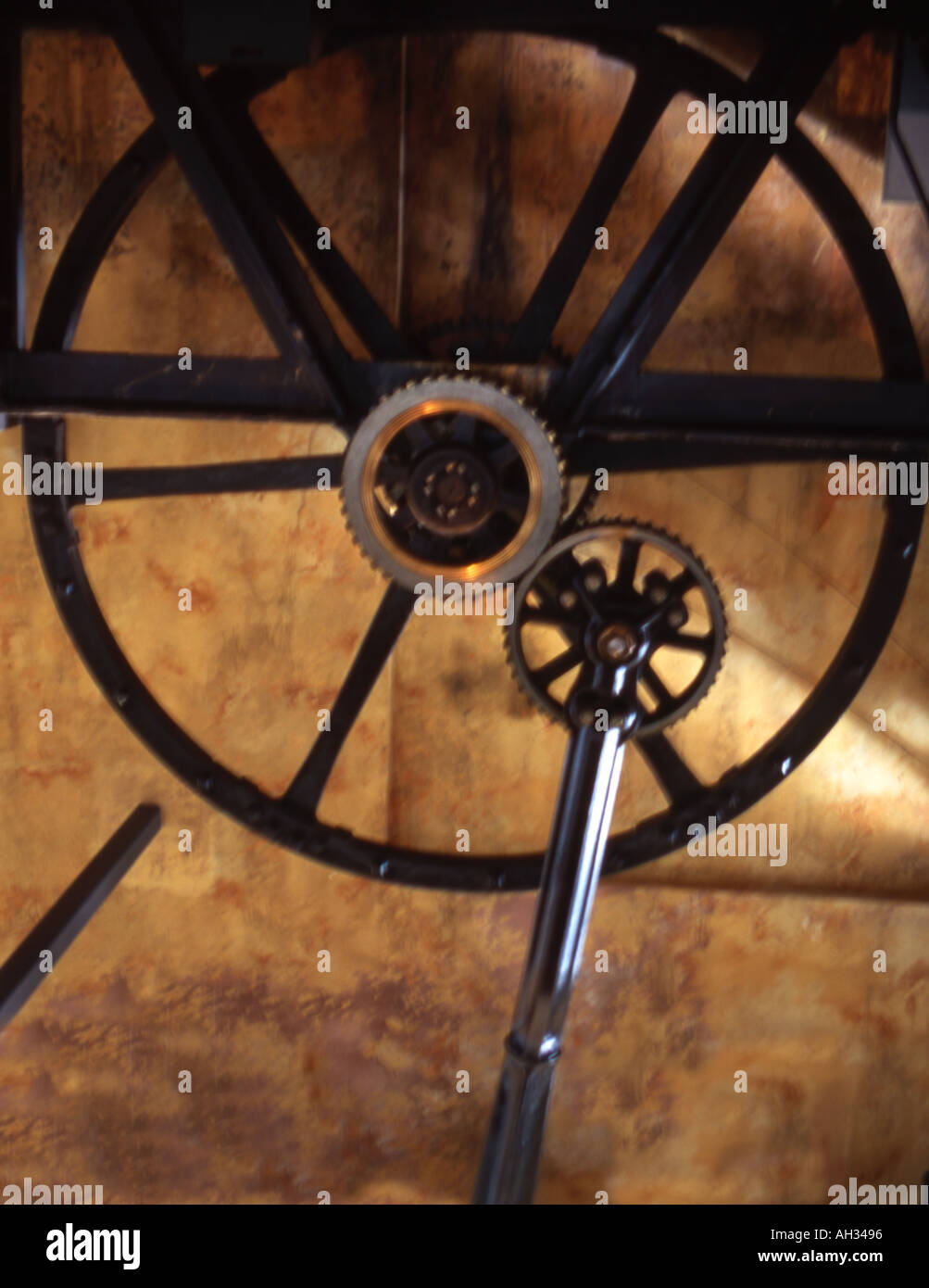 Old gear mechanism as a sample of engineering from the19th century ...