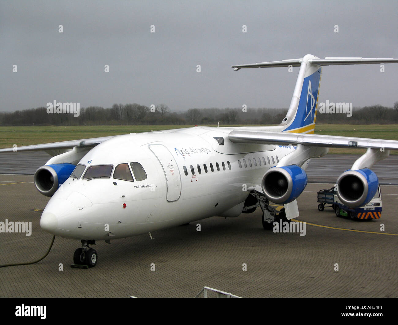 BAc146 200 4 Engined Jet AXIS Airways Based in Marseilles France FGLNI ...