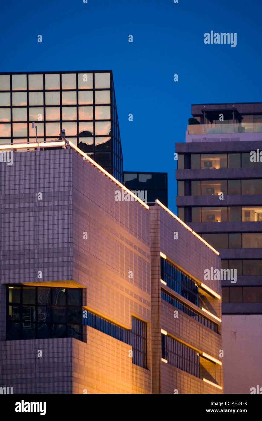 Modern architecture Kowloon Hong Kong Island China Stock Photo - Alamy