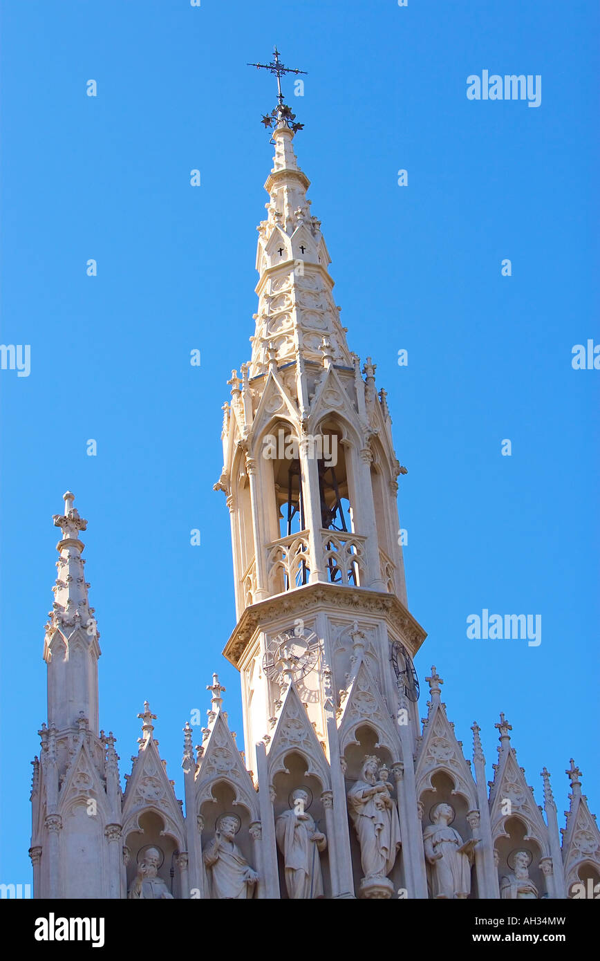 Rome Italy White Church Architecture Stock Photo - Alamy