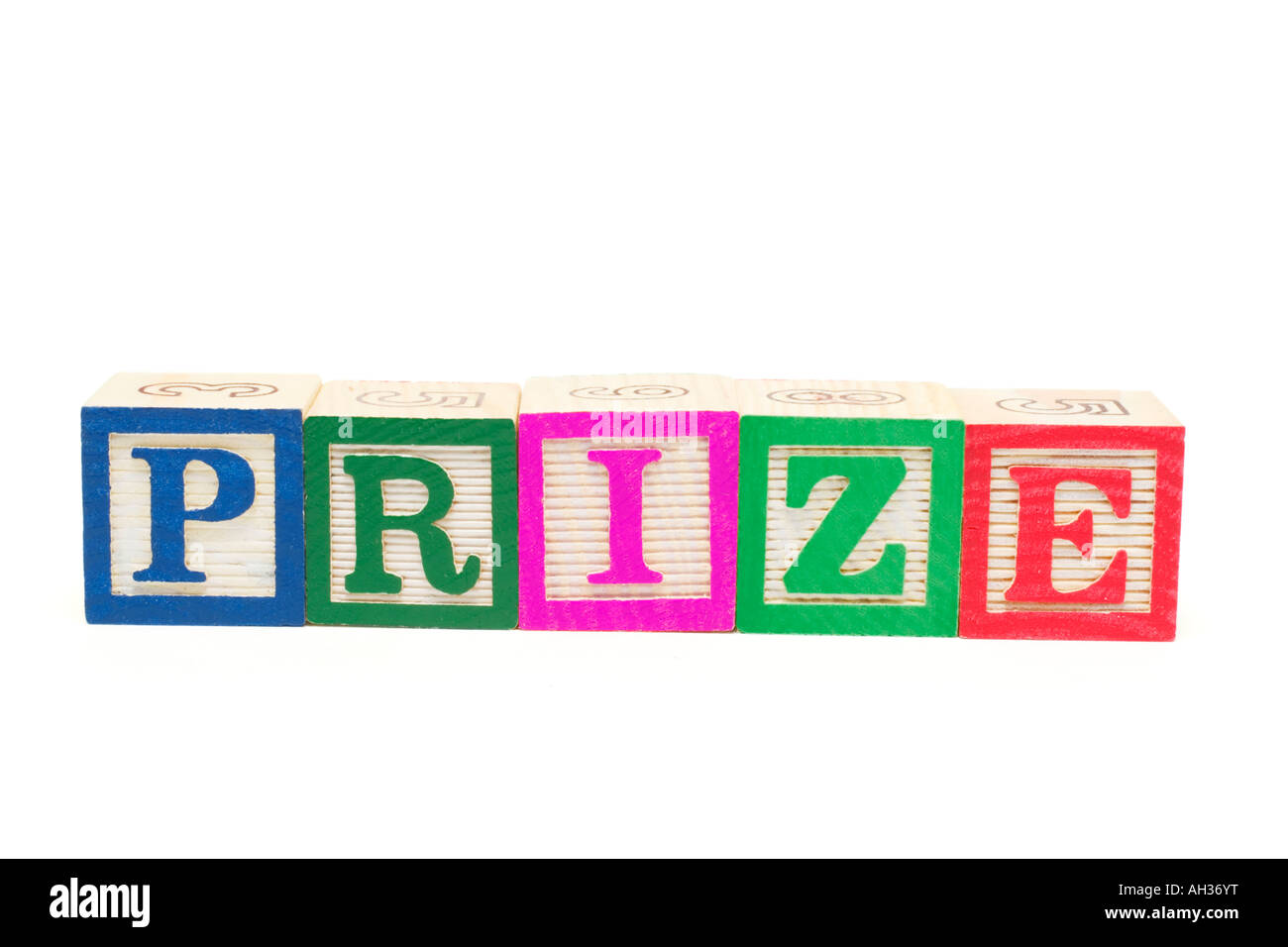 Alphabet Blocks - PRIZE Stock Photo - Alamy