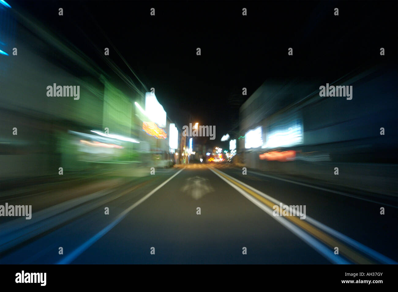 motion road blur Stock Photo - Alamy