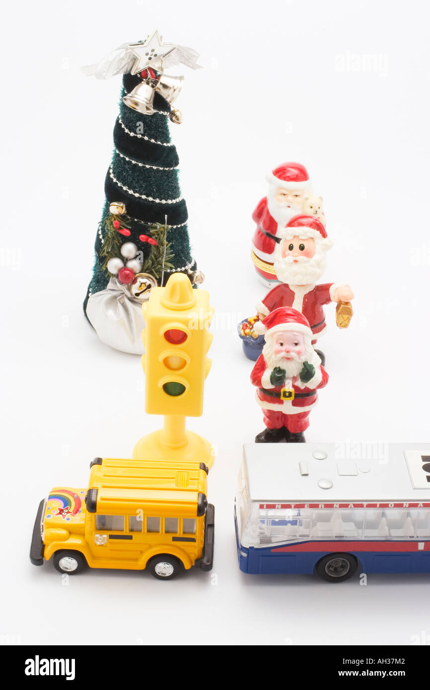 Santa claus bus hi-res stock photography and images - Alamy