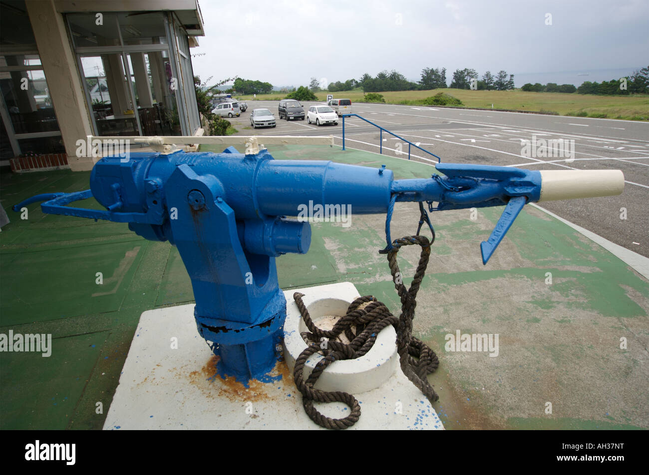 whaling harpoon in Japan Stock Photo - Alamy