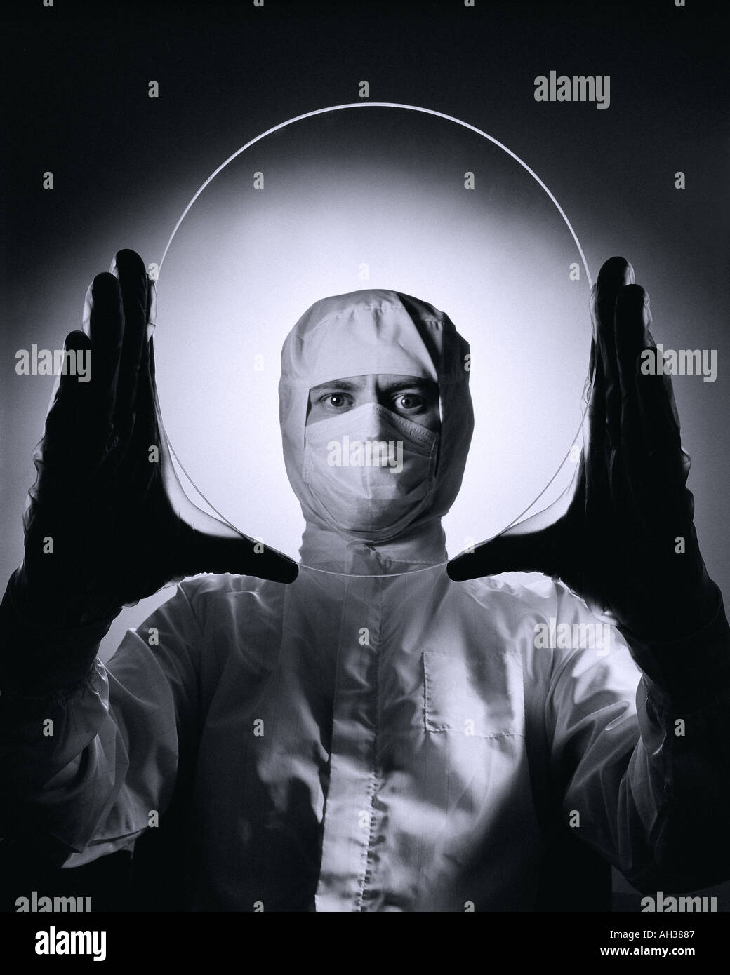 GLASS MASTER MAN Stock Photo - Alamy