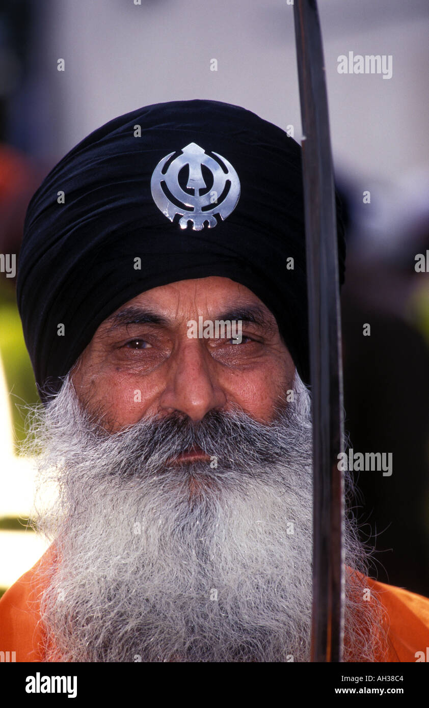 Sikhism logo hi-res stock photography and images - Alamy