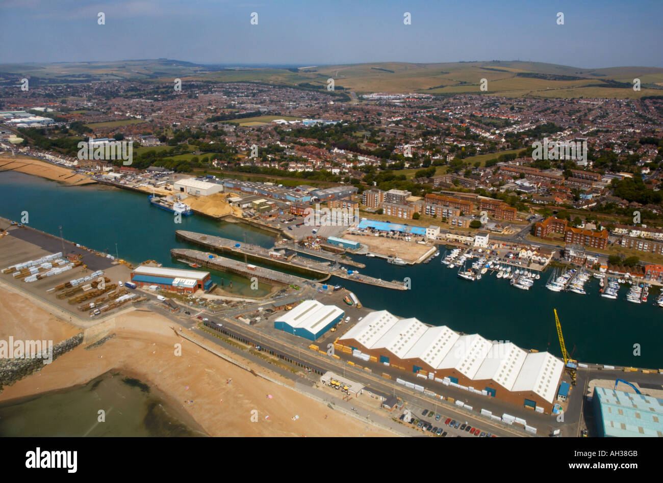 Shoreham power station wharf hi-res stock photography and images - Alamy