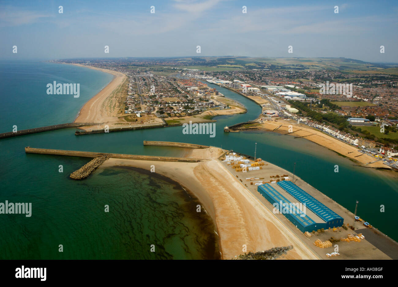 Shoreham power station aerial hi-res stock photography and images - Alamy