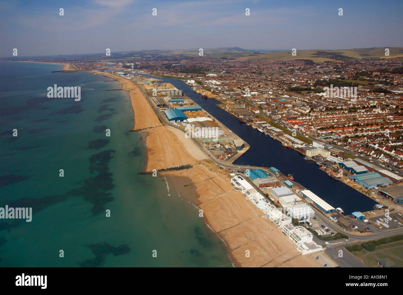 Shoreham power station wharf hi-res stock photography and images - Alamy