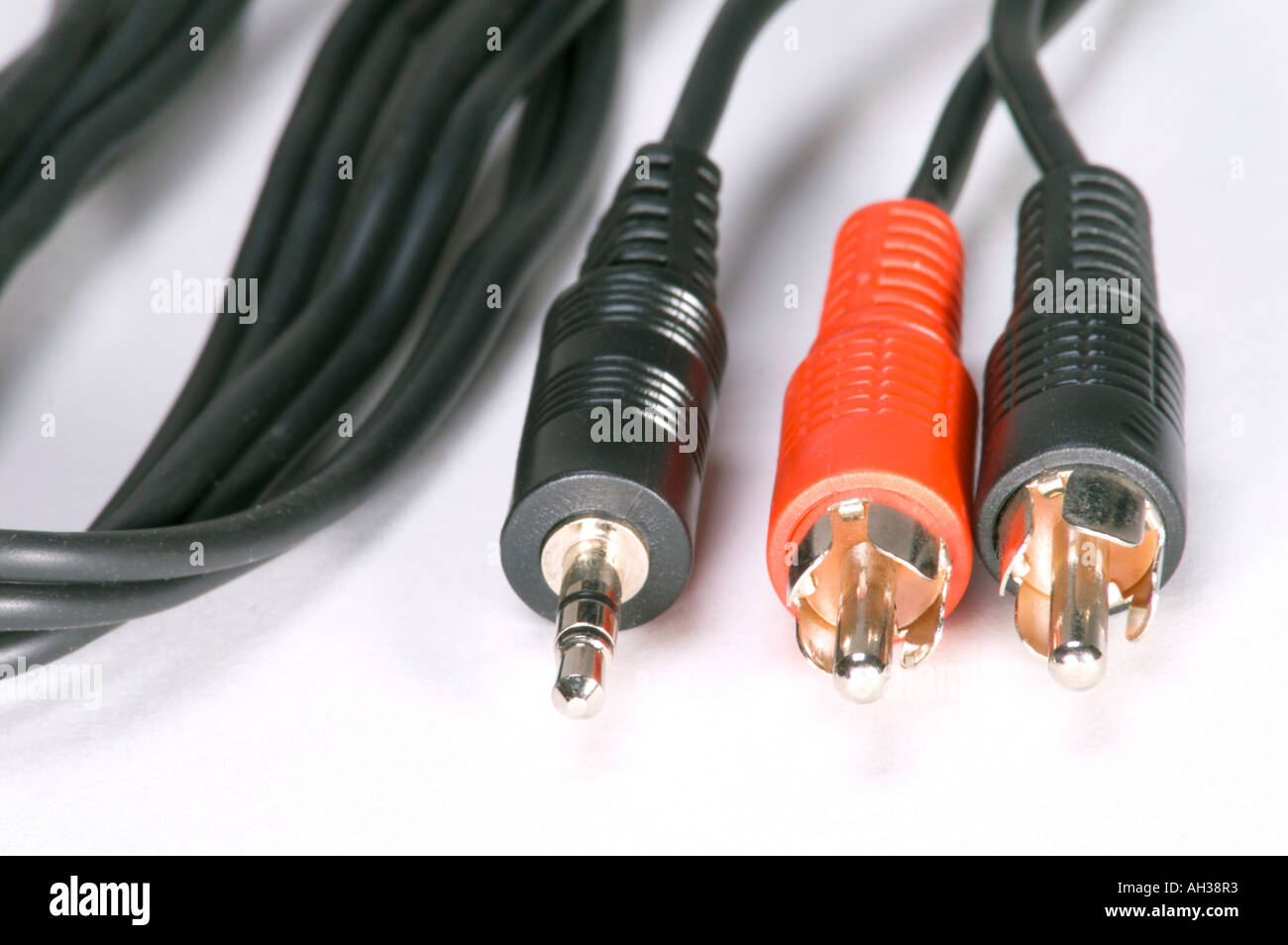 Audio visual connector lead hi-res stock photography and images - Alamy