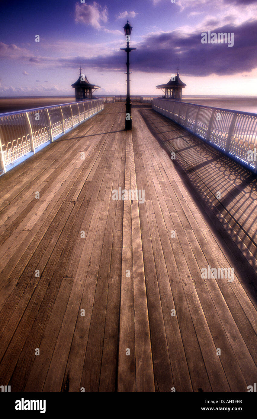 St Anne's pier portrait Lancashire England UK Stock Photo - Alamy