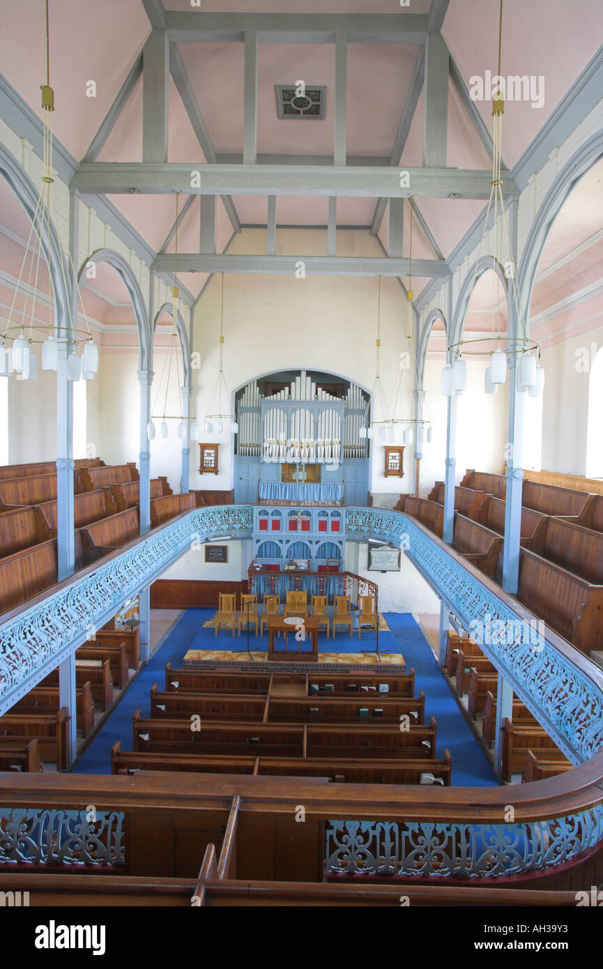 Bethany Church interior and organ Pembroke Dock Stock Photo - Alamy