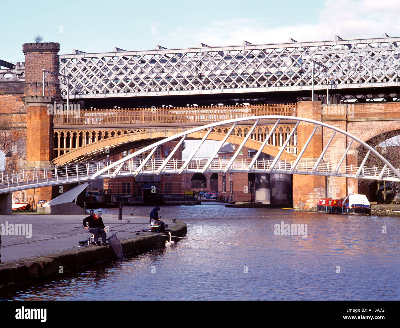 Merchant s Bridge Castlefield Stock Photo - Alamy