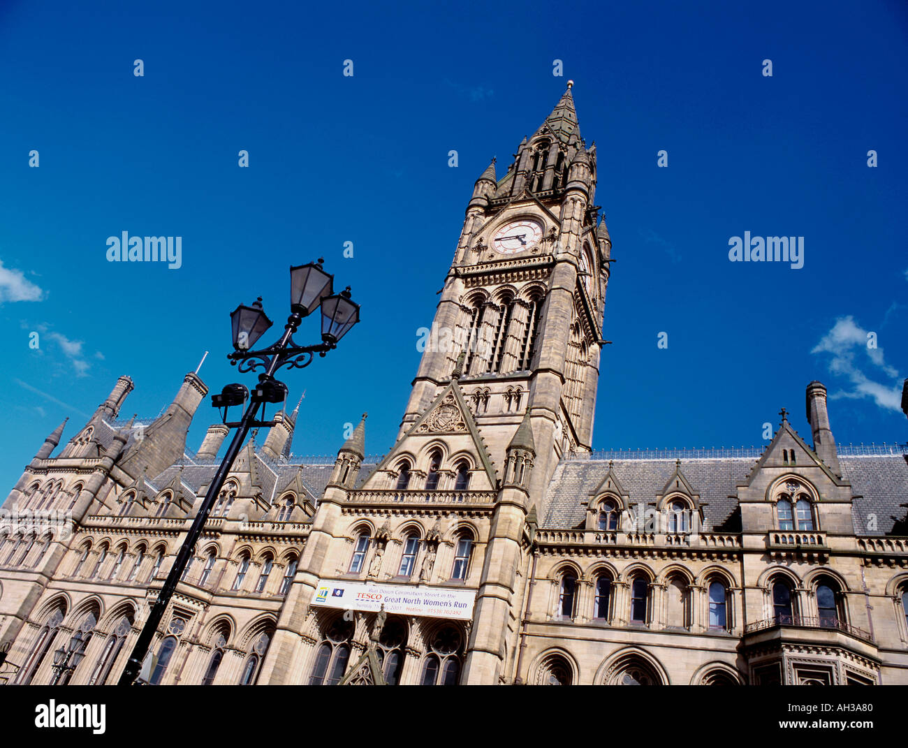 Town Hall Albert Square Stock Photo - Alamy