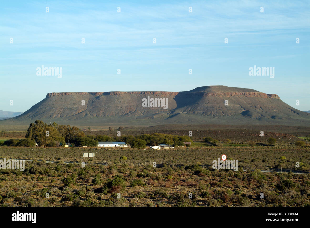 The arid Great Karoo South Africa RSA Stock Photo - Alamy