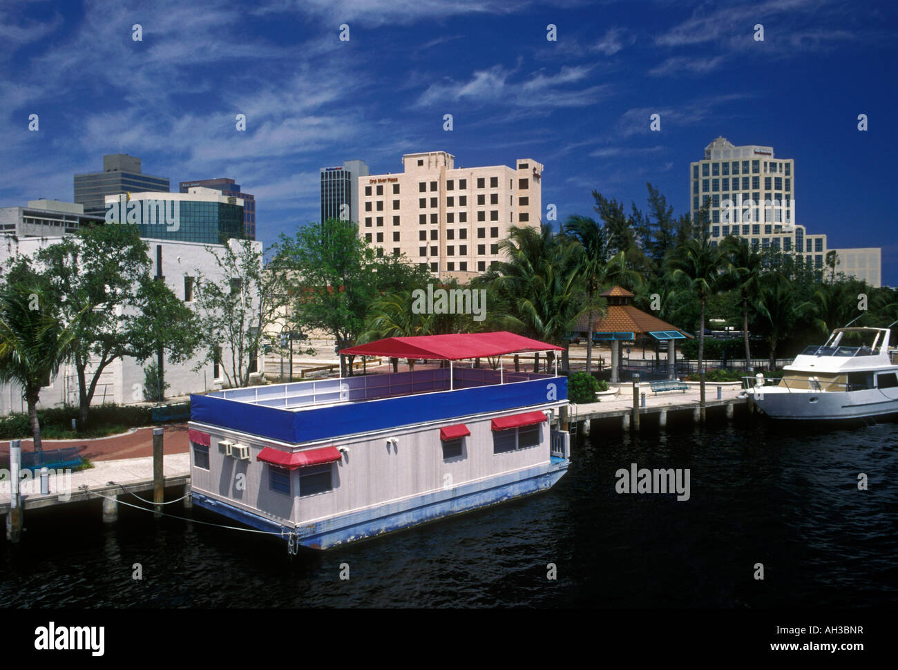 Intracoastal Waterway, city, Fort Lauderdale, Florida, United States ...