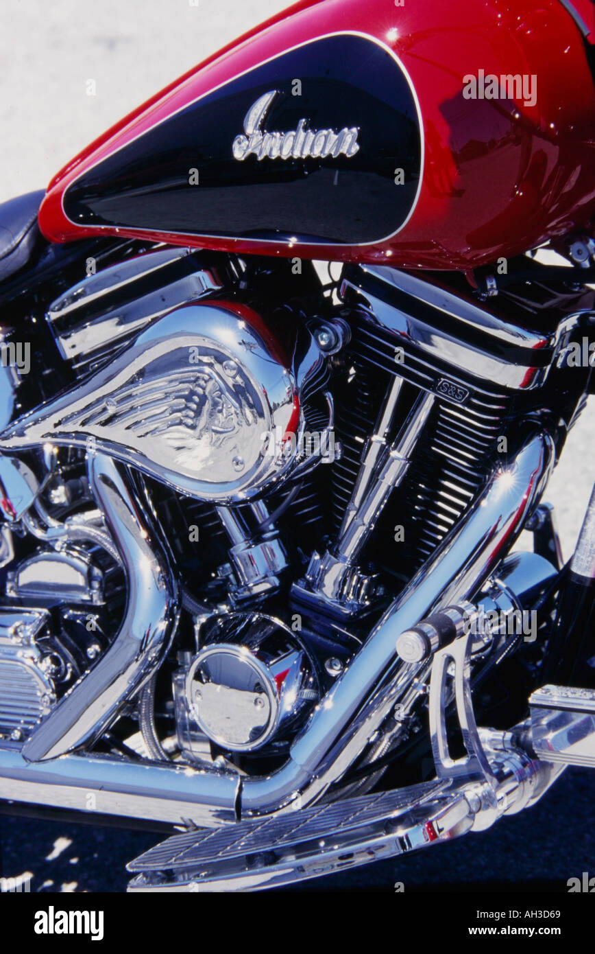 Indian chief motorcycle hi-res stock photography and images - Alamy