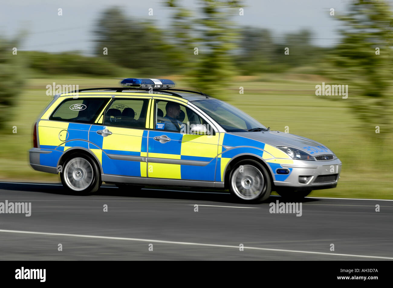 Police Cars In Action