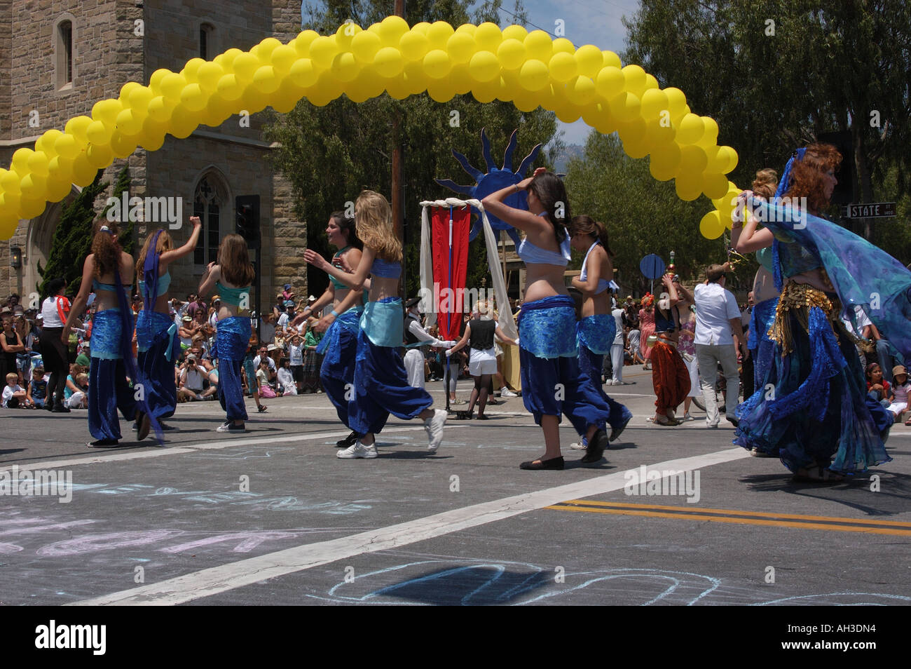 Summer Solstice Parade Stock Photo - Alamy
