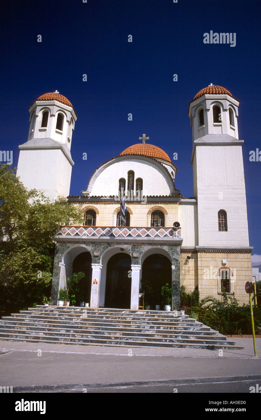 Byzantine Church Rethymnon Greek Island of Crete Mediterranean Sea ...