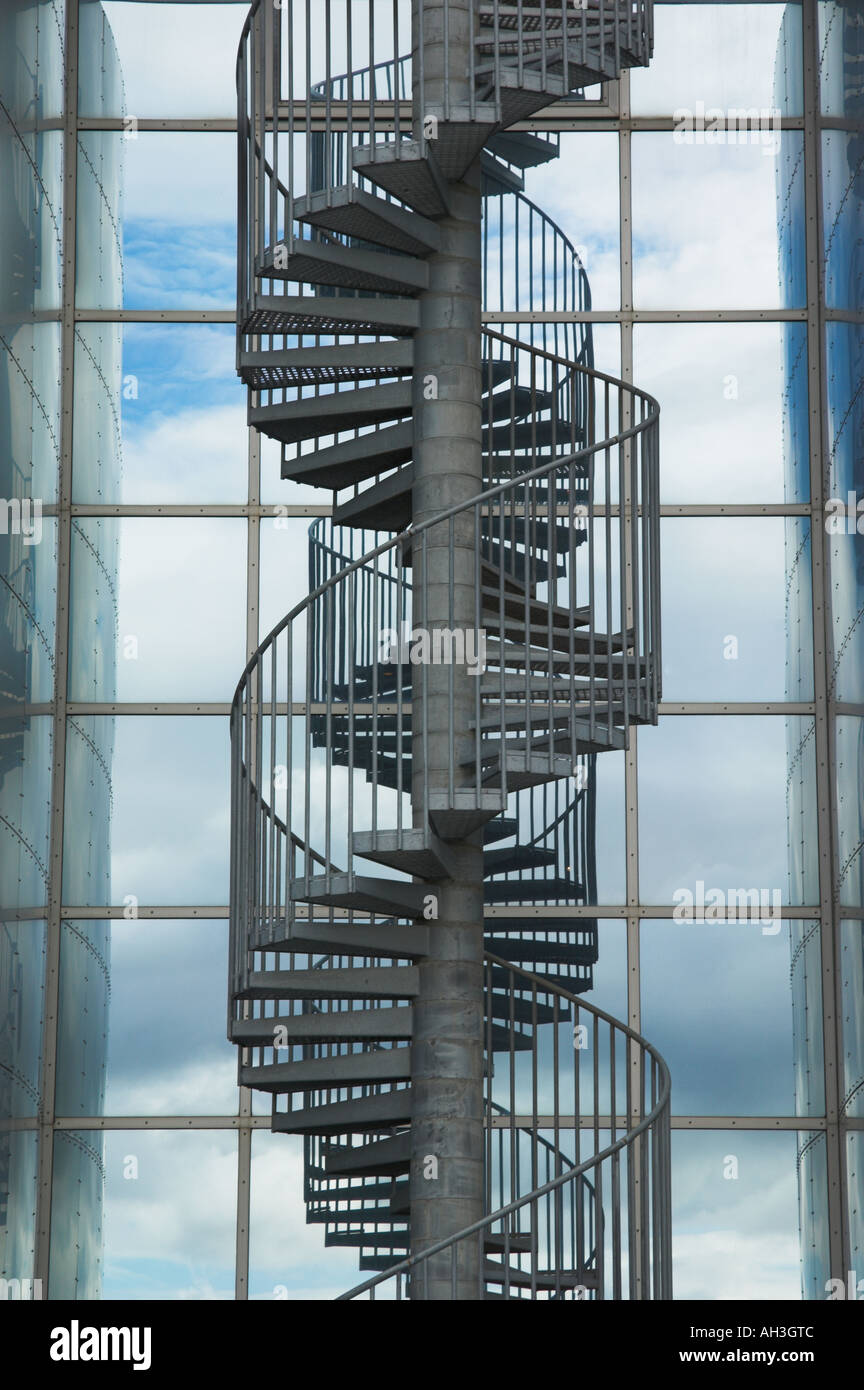 Storage tank spiral staircase hi-res stock photography and images - Alamy