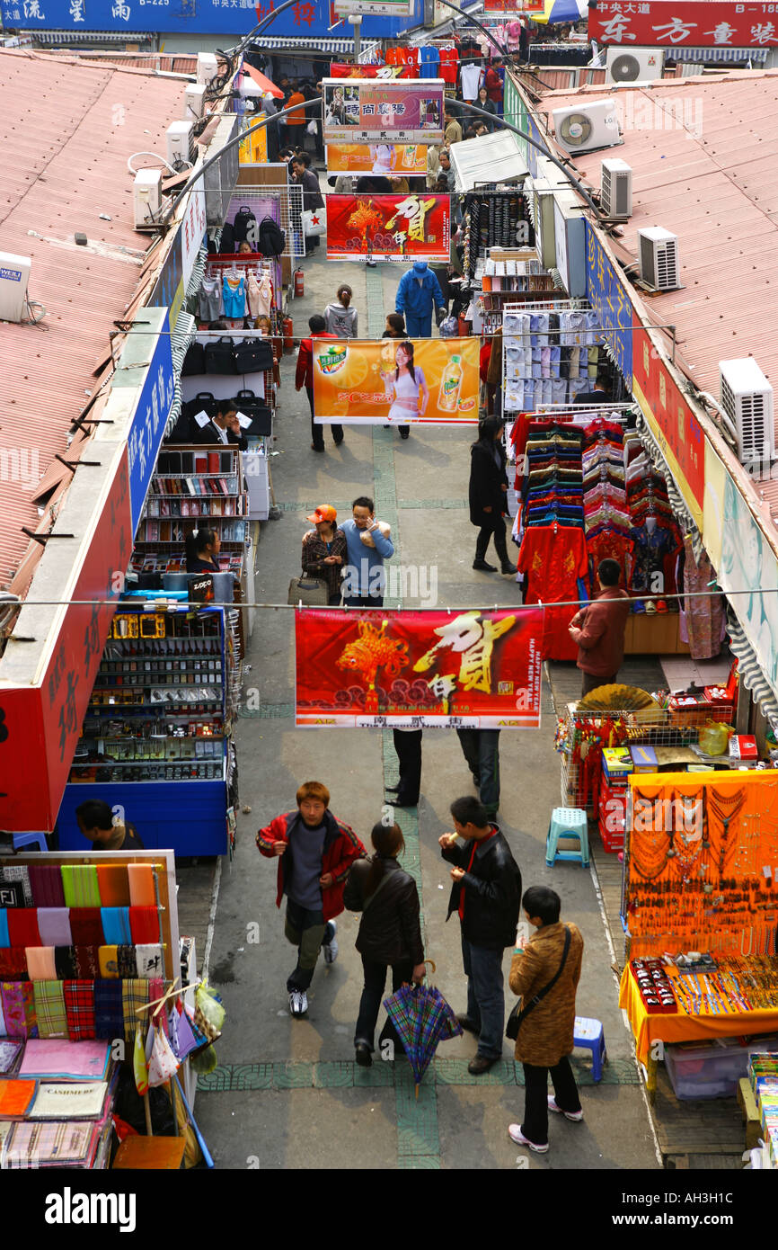Local Market Shanghai China Stock Photo - Alamy