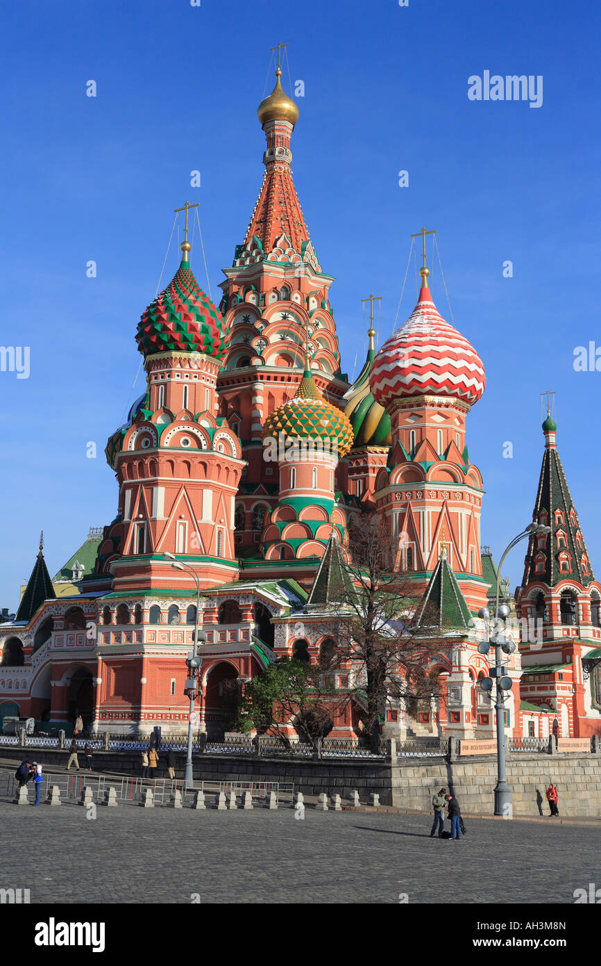 Church architecture, St. Basil's cathedral (16th century), Kremlin, Red ...