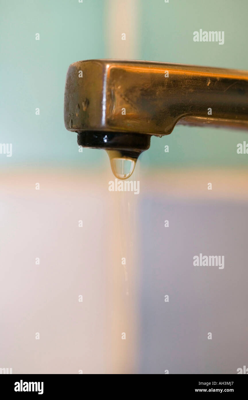 a dripping tap Stock Photo - Alamy