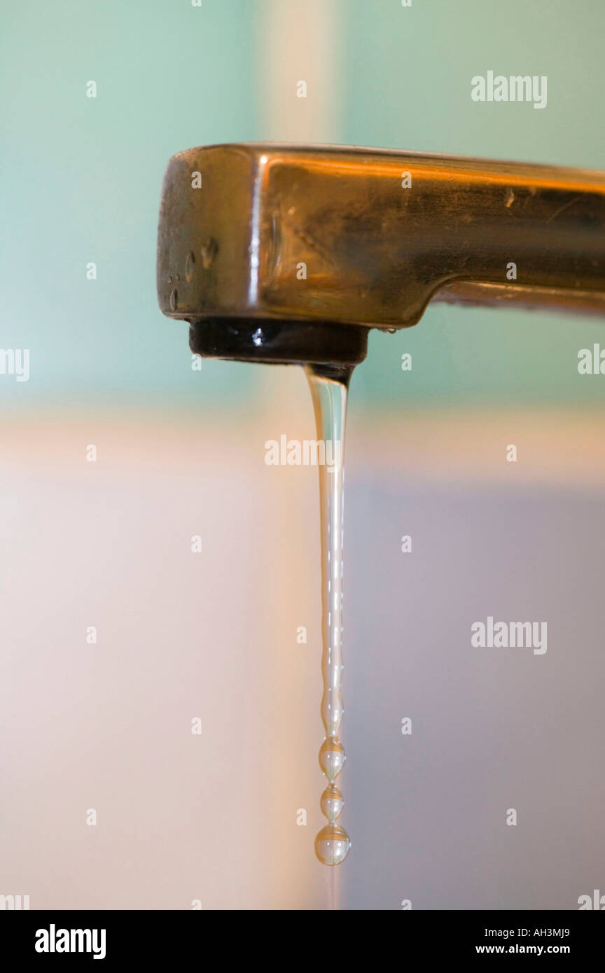 a dripping tap Stock Photo - Alamy