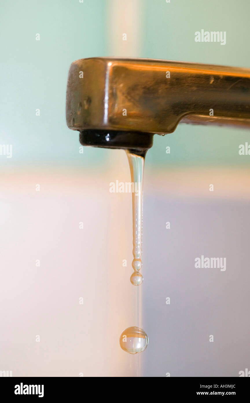 a dripping tap Stock Photo - Alamy