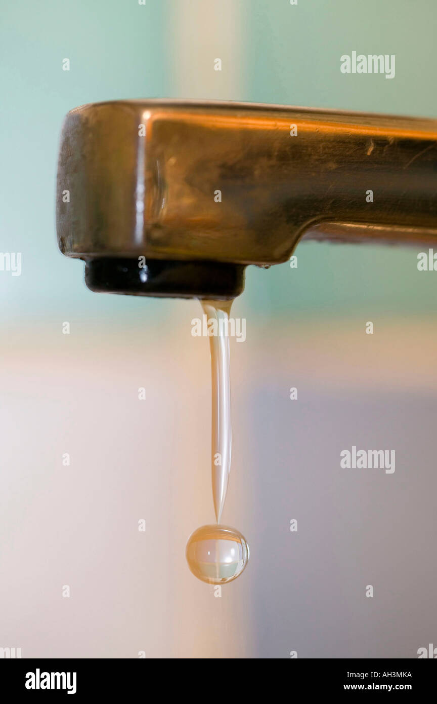 a dripping tap Stock Photo - Alamy
