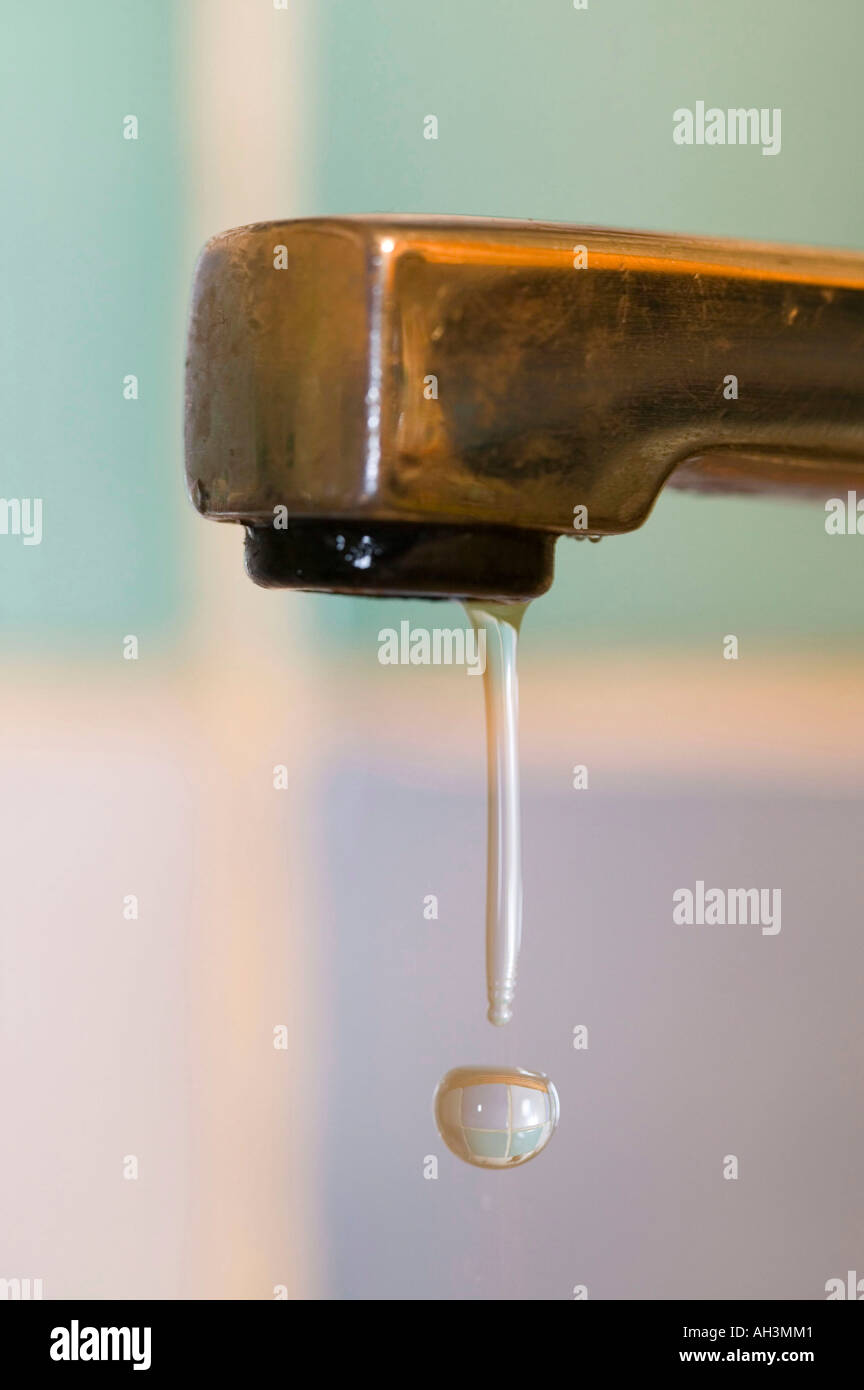 a dripping tap Stock Photo - Alamy