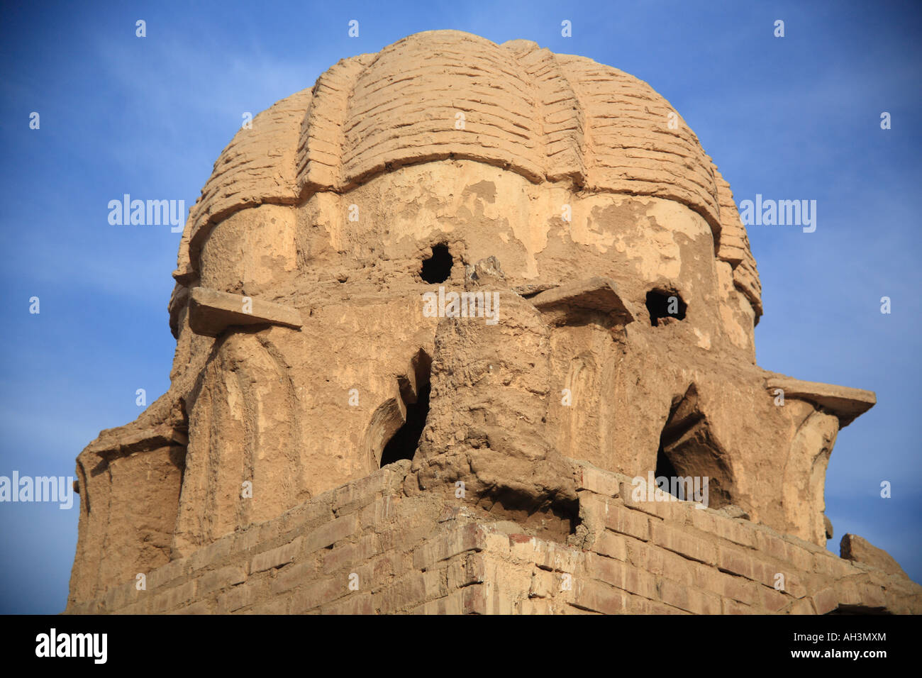 Fatimid cemetery, Mausoleum of XI-XII c., Aswan, Egypt Stock Photo - Alamy