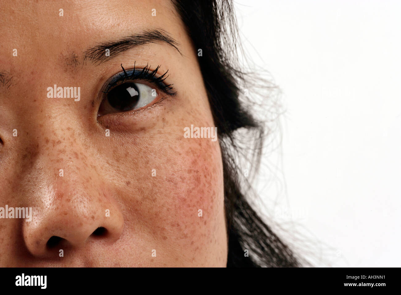 Open eye close up girl woman female stare open eyes hi-res stock ...